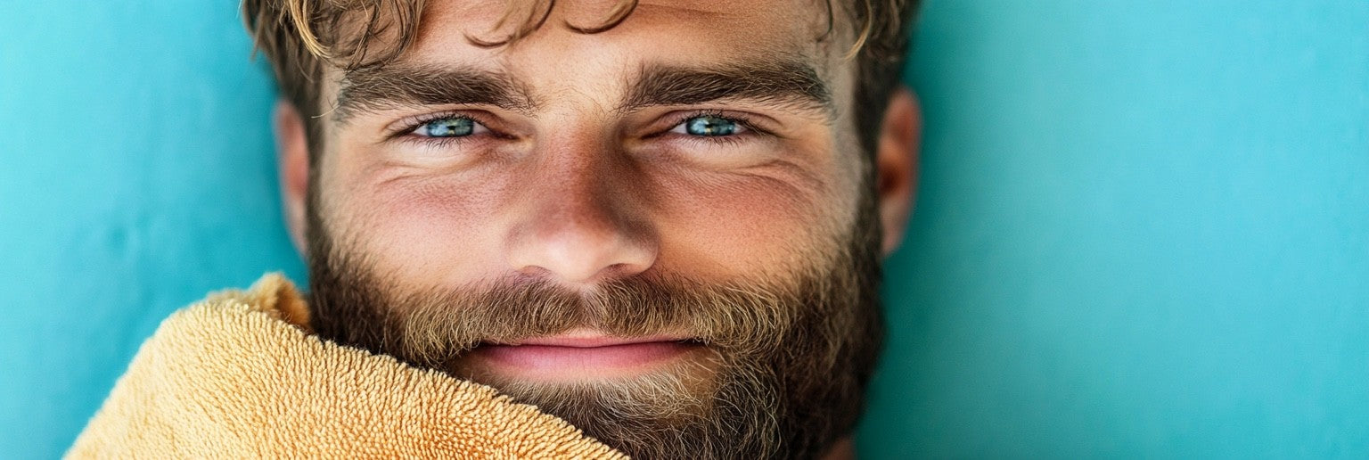 How to Exfoliate Your Beard - stubble + 'stache