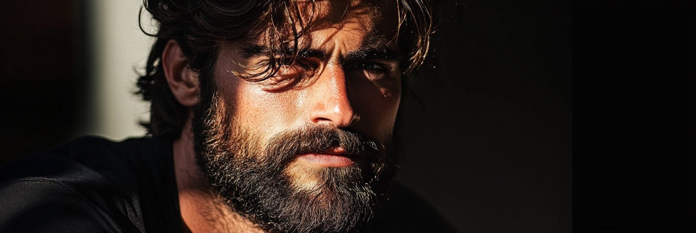 How to Treat Beard Split Ends - stubble + 'stache