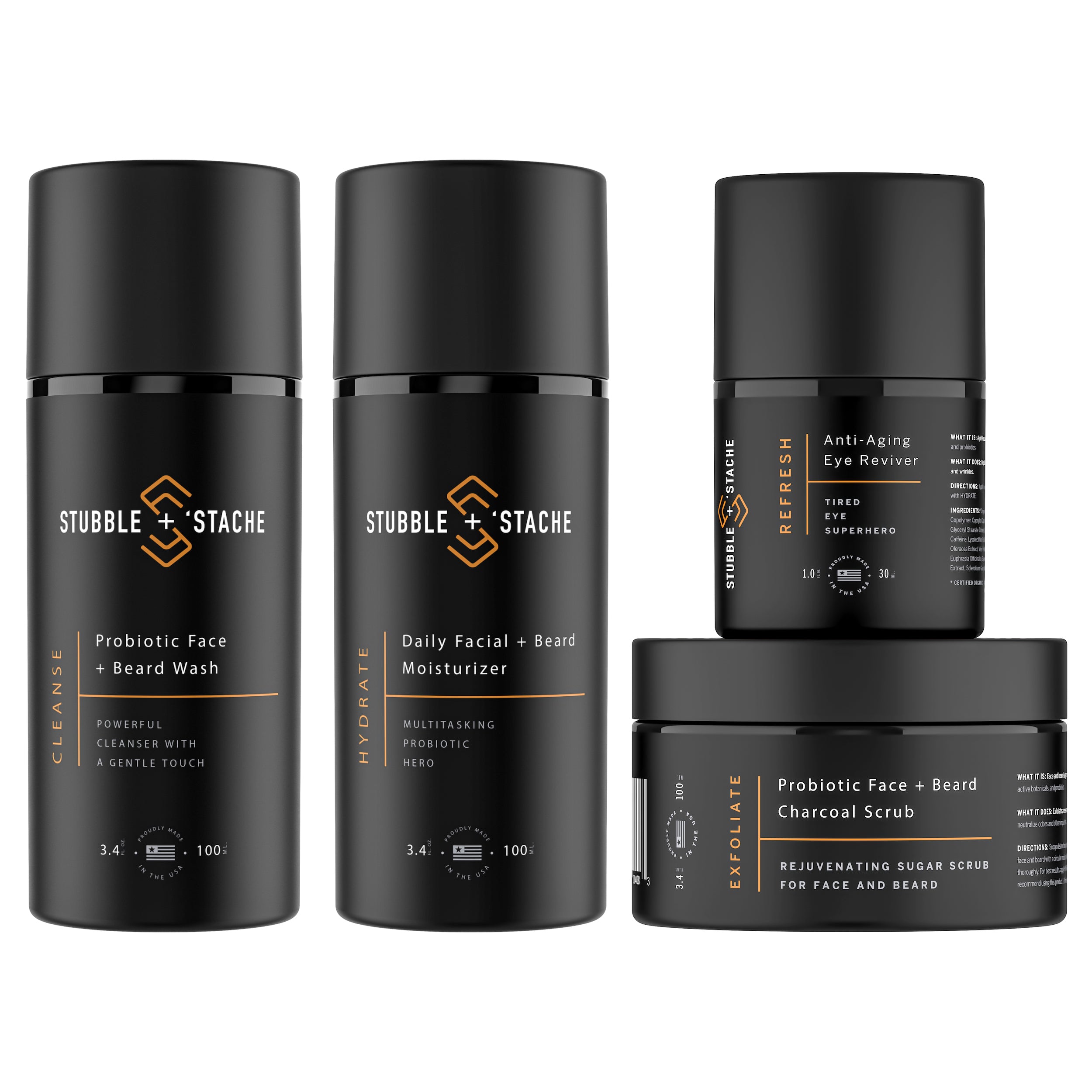 Products - stubble + 'stache